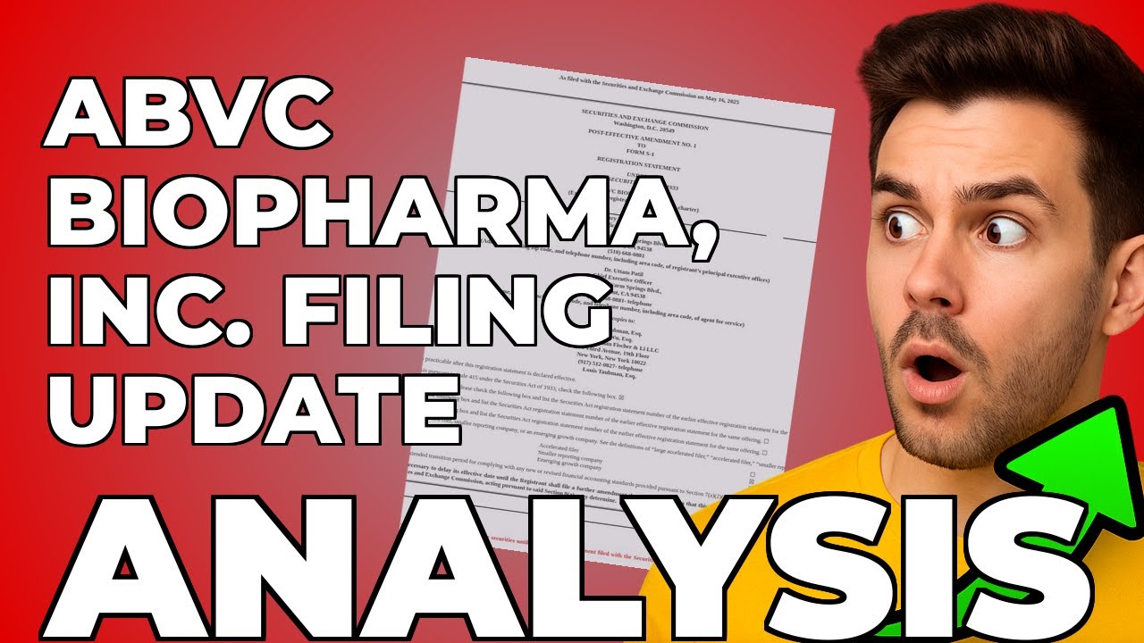 ABVC BioPharma's Filing: A Gamble Worth Taking? My Take - YouTube