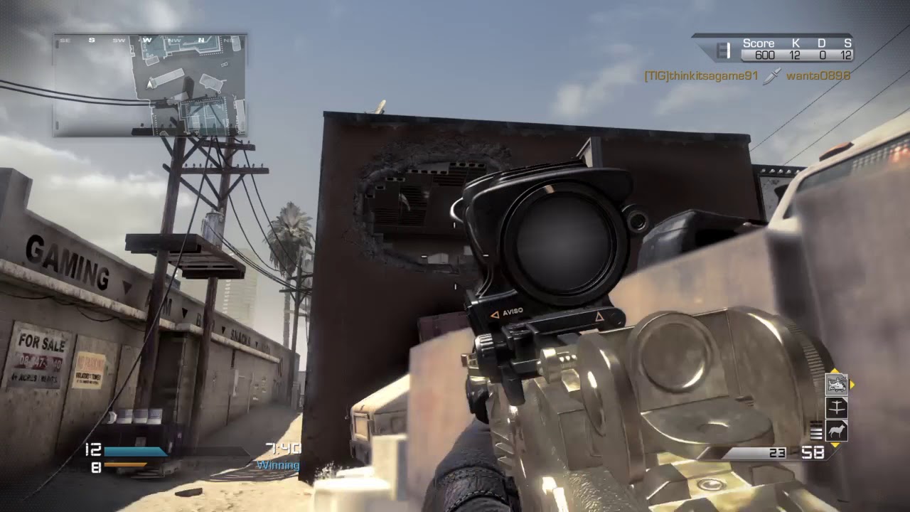 Call of Duty® Ghosts Gold Thermal Vector - YouTube