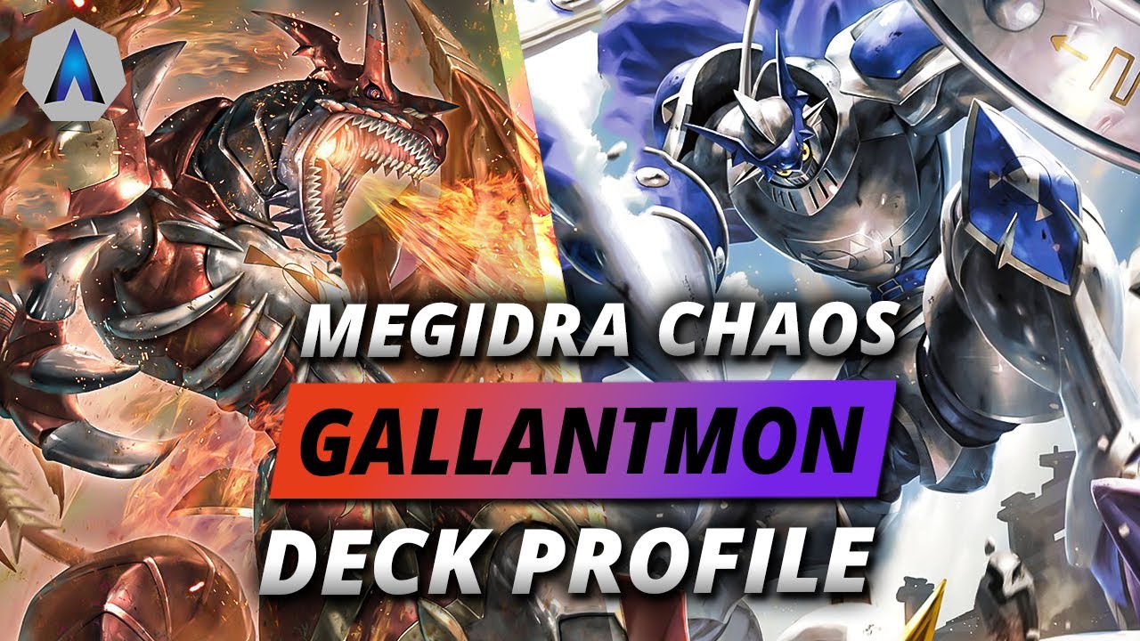 TRASH DELETE! ChaosGallantmon & Megidramon Deck Profile & Combo Guide | Digimon Card Game EX4 ...