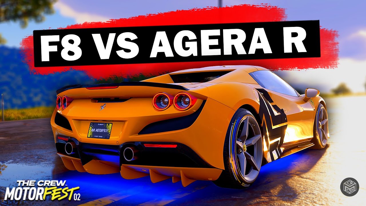 ALL NEW FERRARI F8 Competes With The Agera R - The Crew Motorfest Daily ...