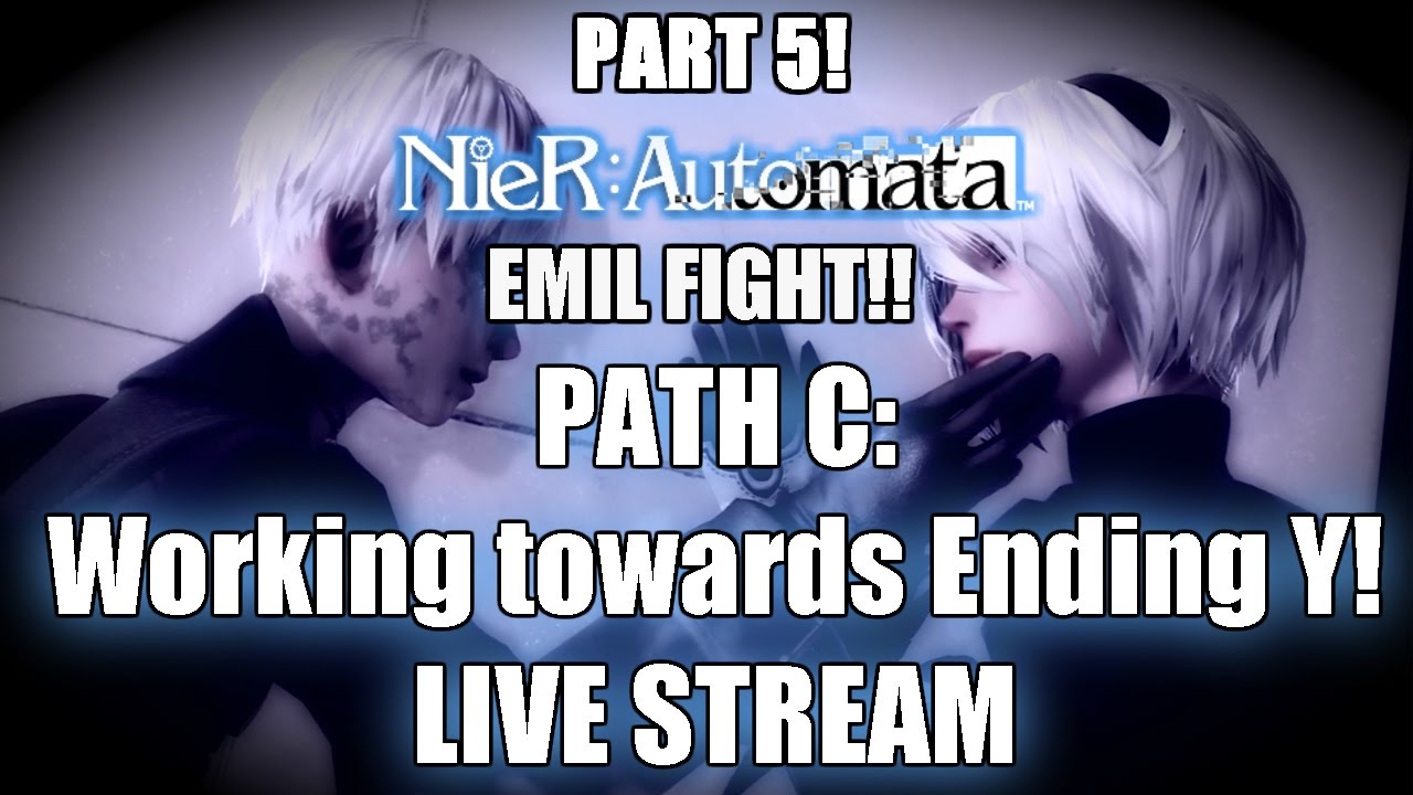 NIER AUTOMATA: Path C - PART 4 - Completing Ending Y - YouTube