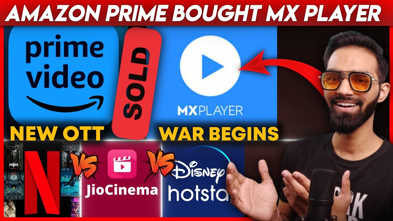 Amazon Prime Bought Mx Player | New OTT War Begins | HBO Max Jiocinema ...