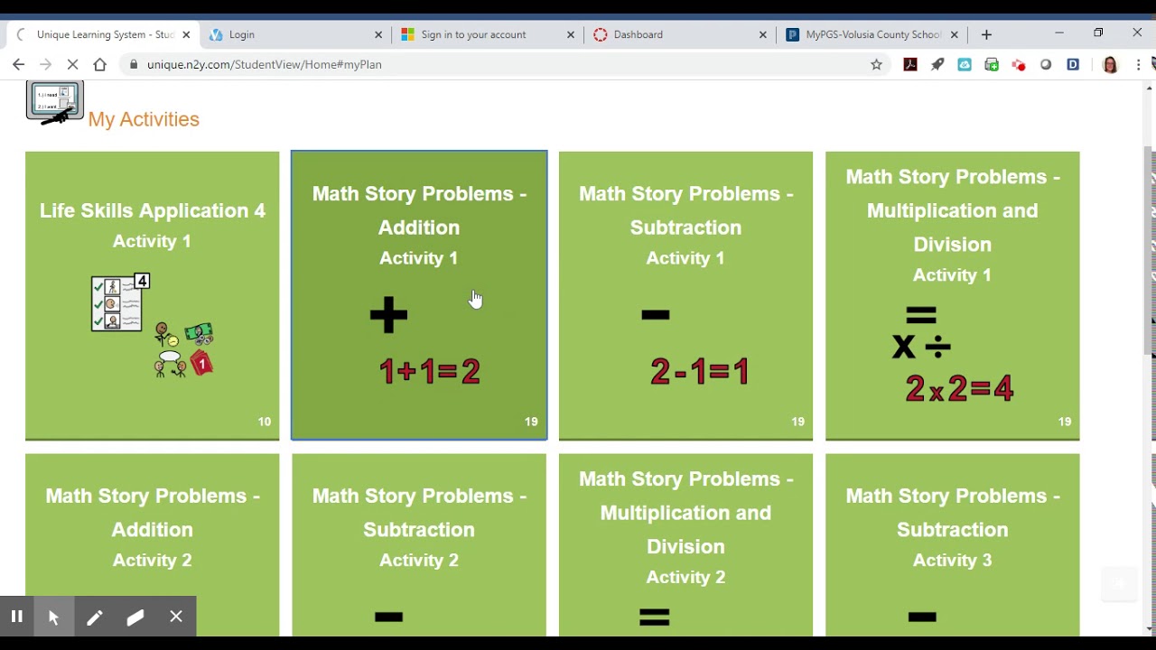 ULS- Logging in to Unique Learning System - YouTube