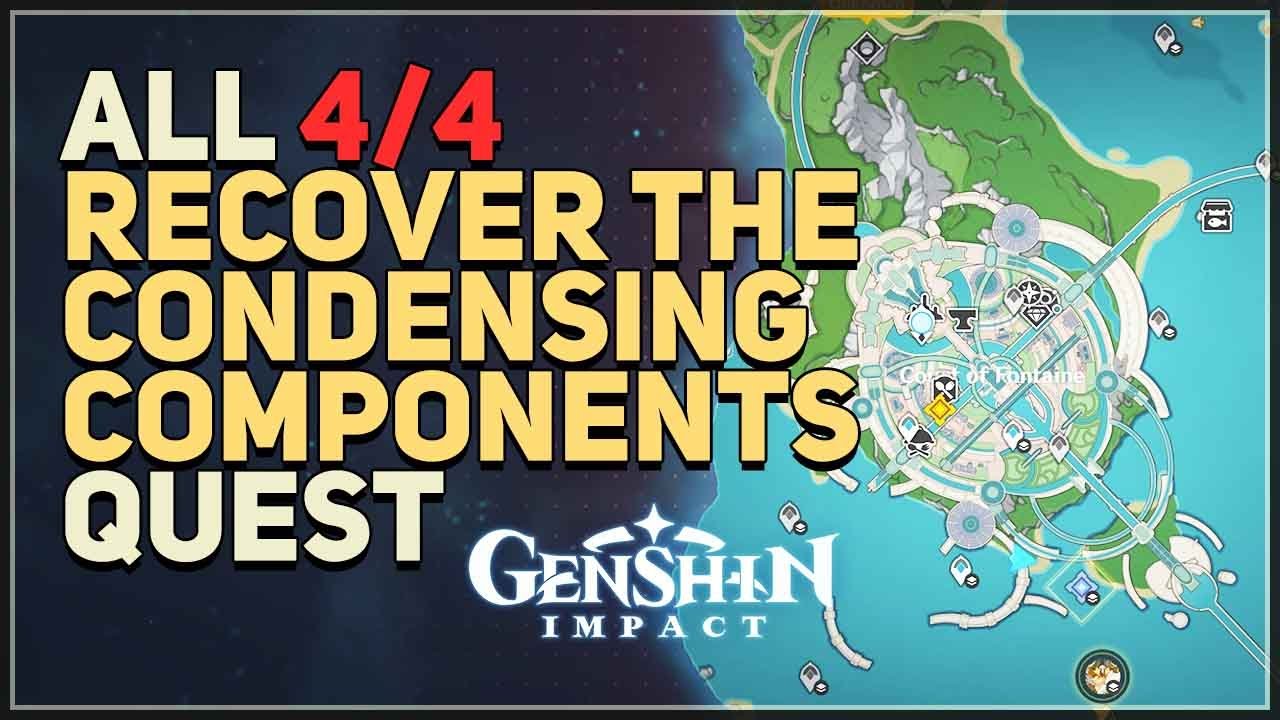 Recover the condensing components Genshin Impact - YouTube