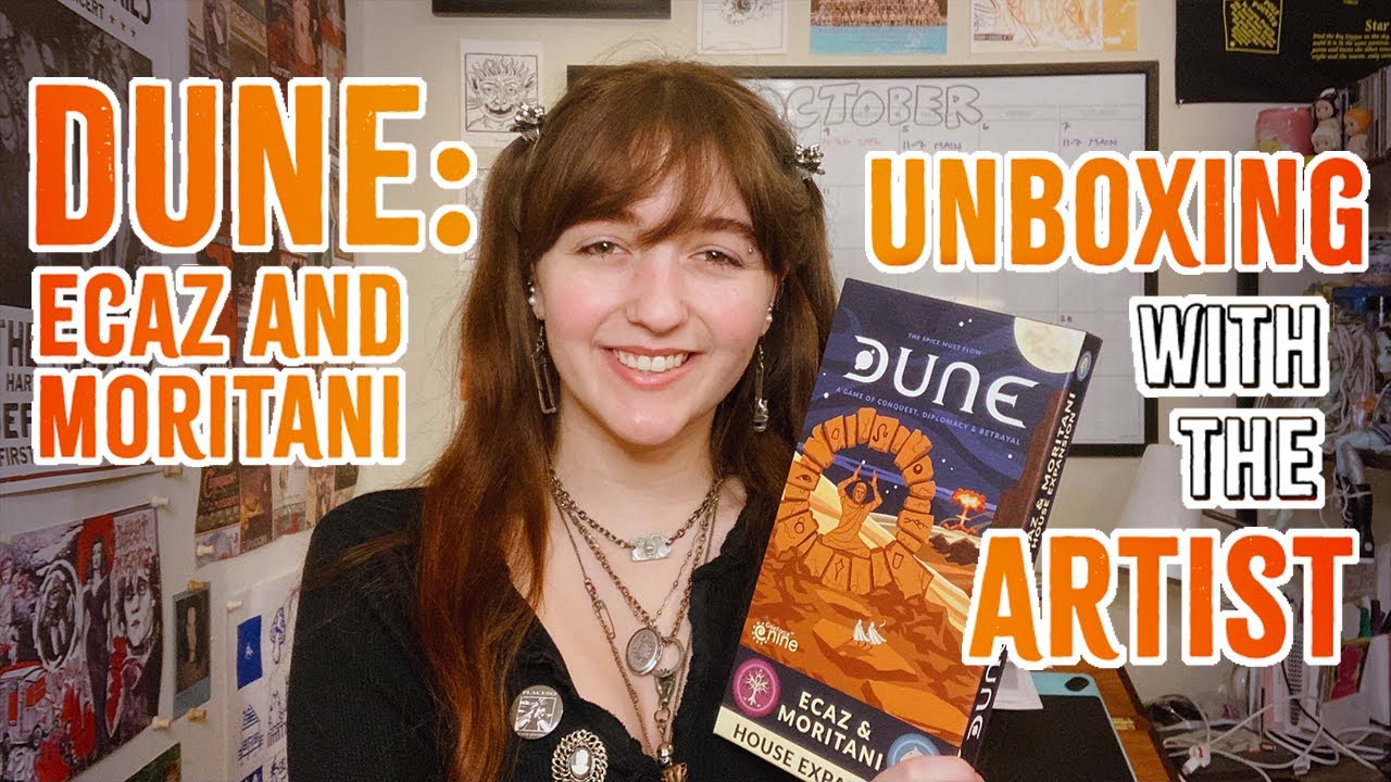 DUNE: Ecaz and Moritani - Unboxing with the Artist - YouTube