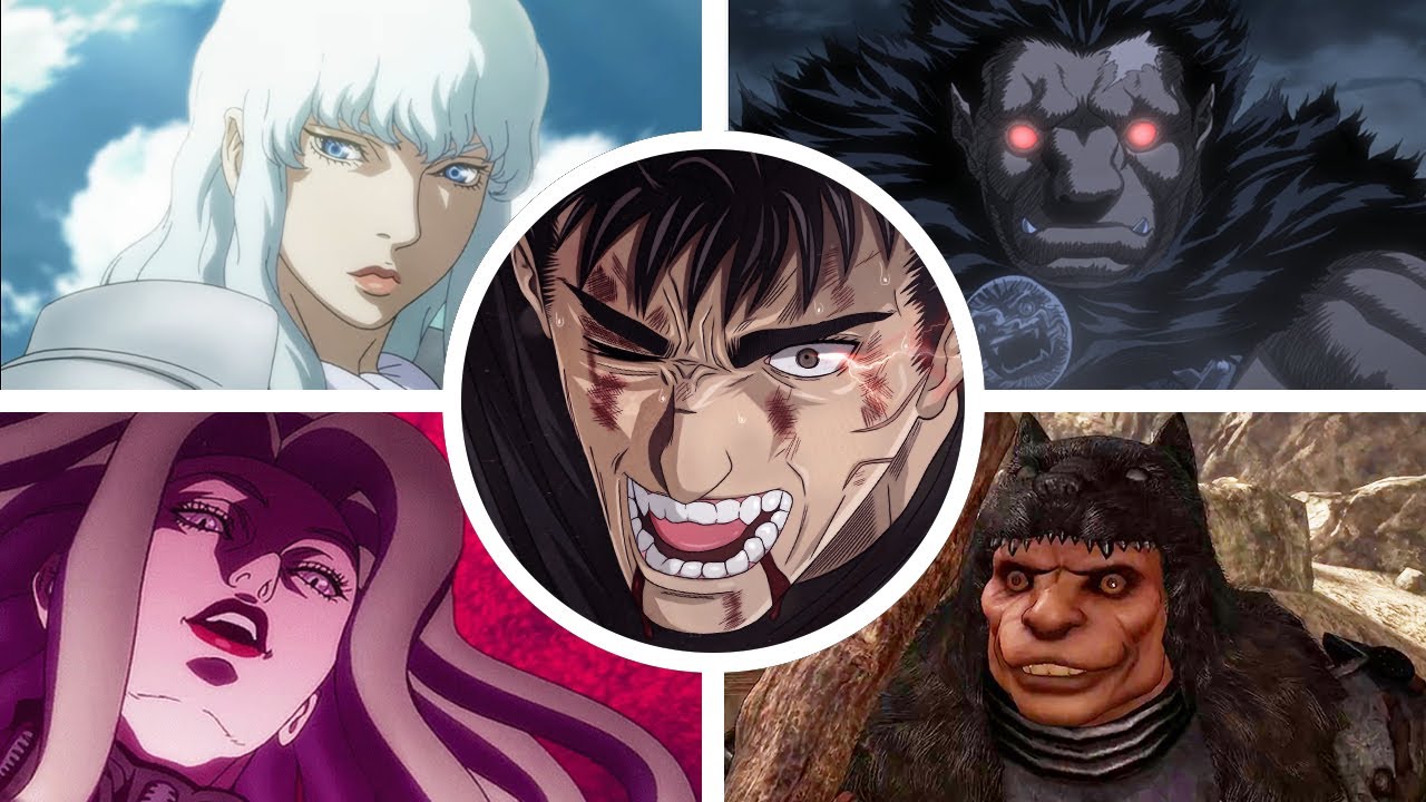 BERSERK and the Band of the Hawk - ALL BOSSES - YouTube