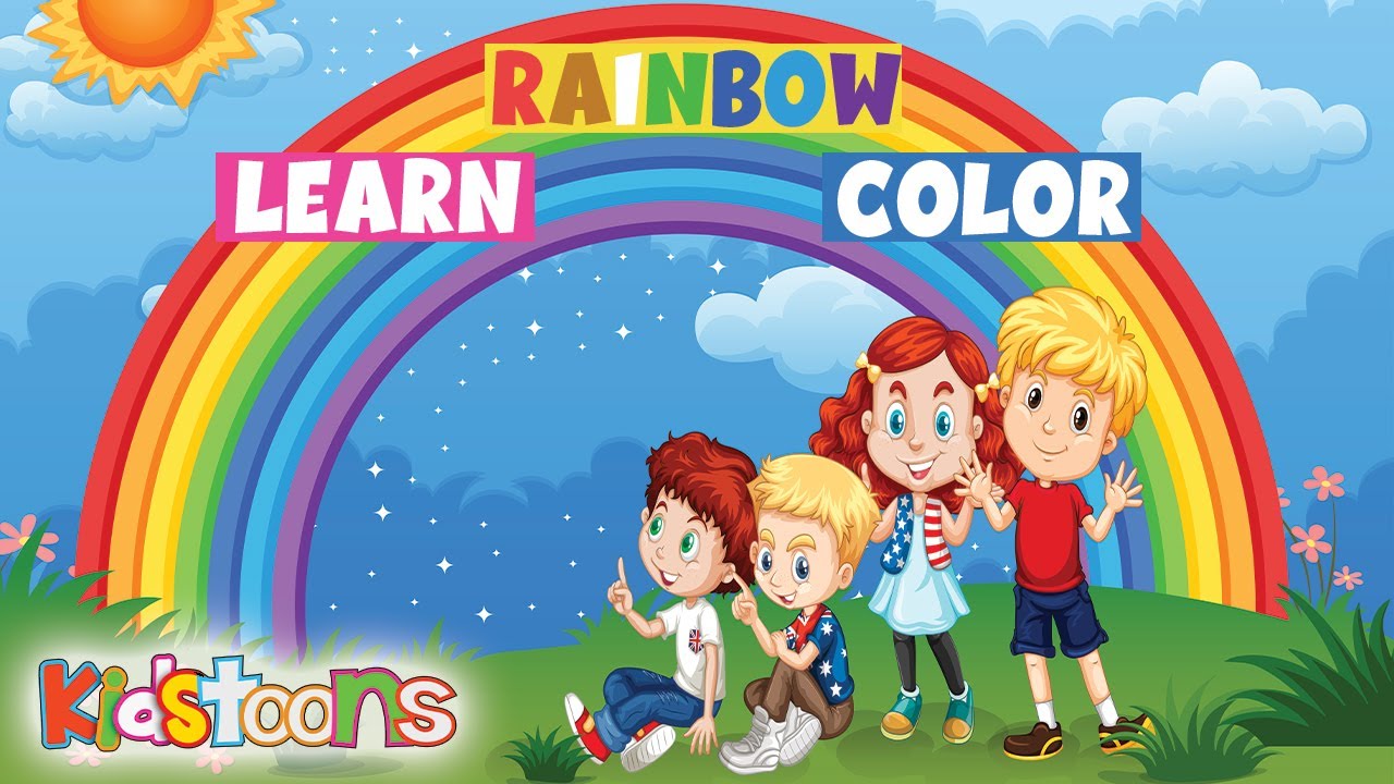 Rainbow Colors for kids🌈 | Best Learning Video for Toddlers | Color ...