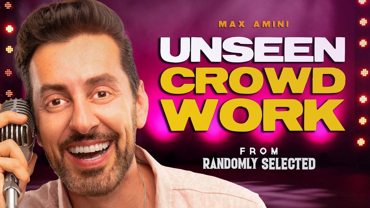 Unseen Crowd Work From Comedy Special | Max Amini | Standup Comedy ...