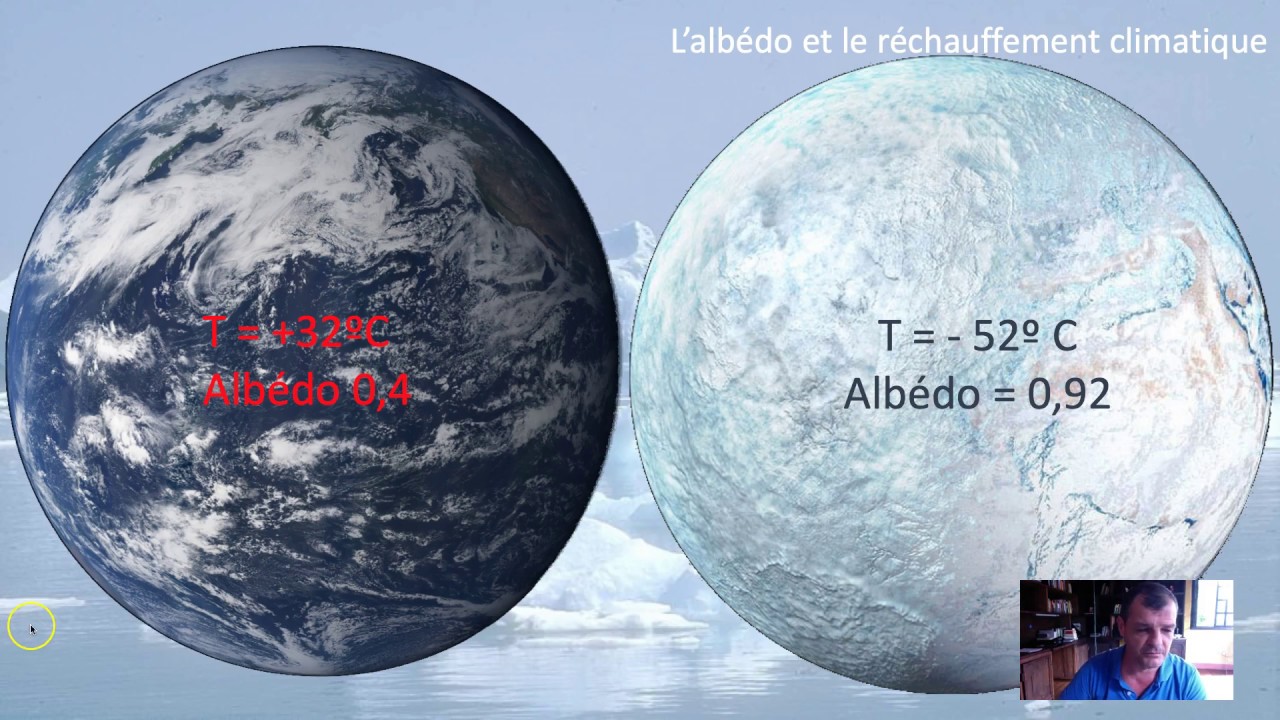 Albédo et réchauffement climatique - YouTube