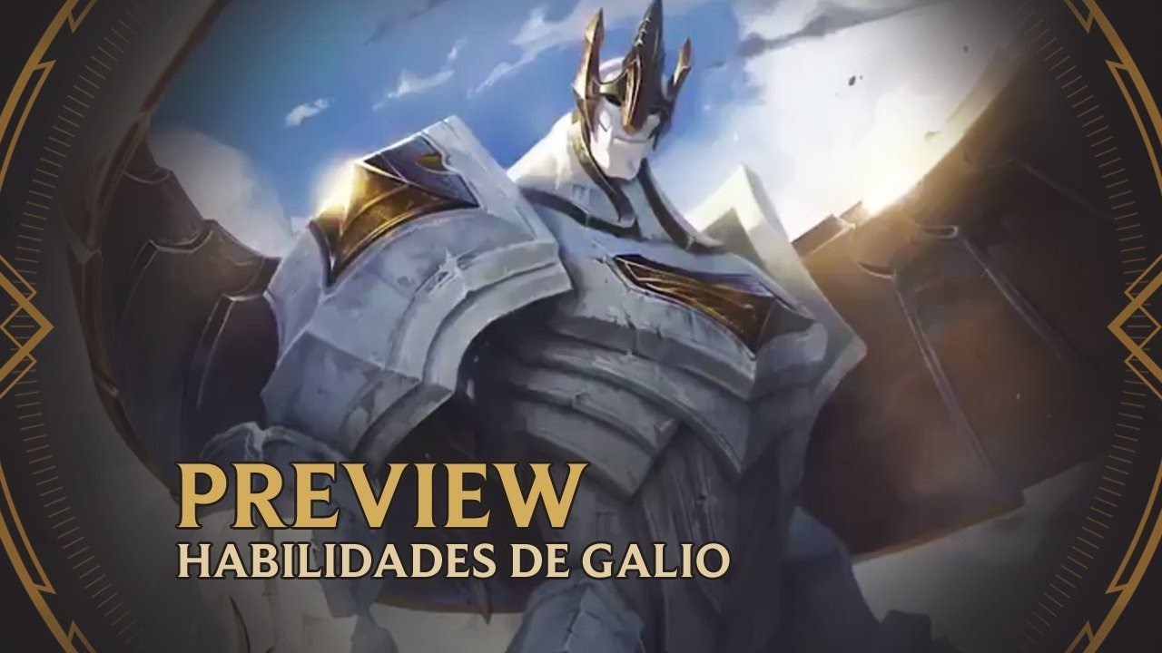 Rework Galio Habilidades - League Of Legends - YouTube