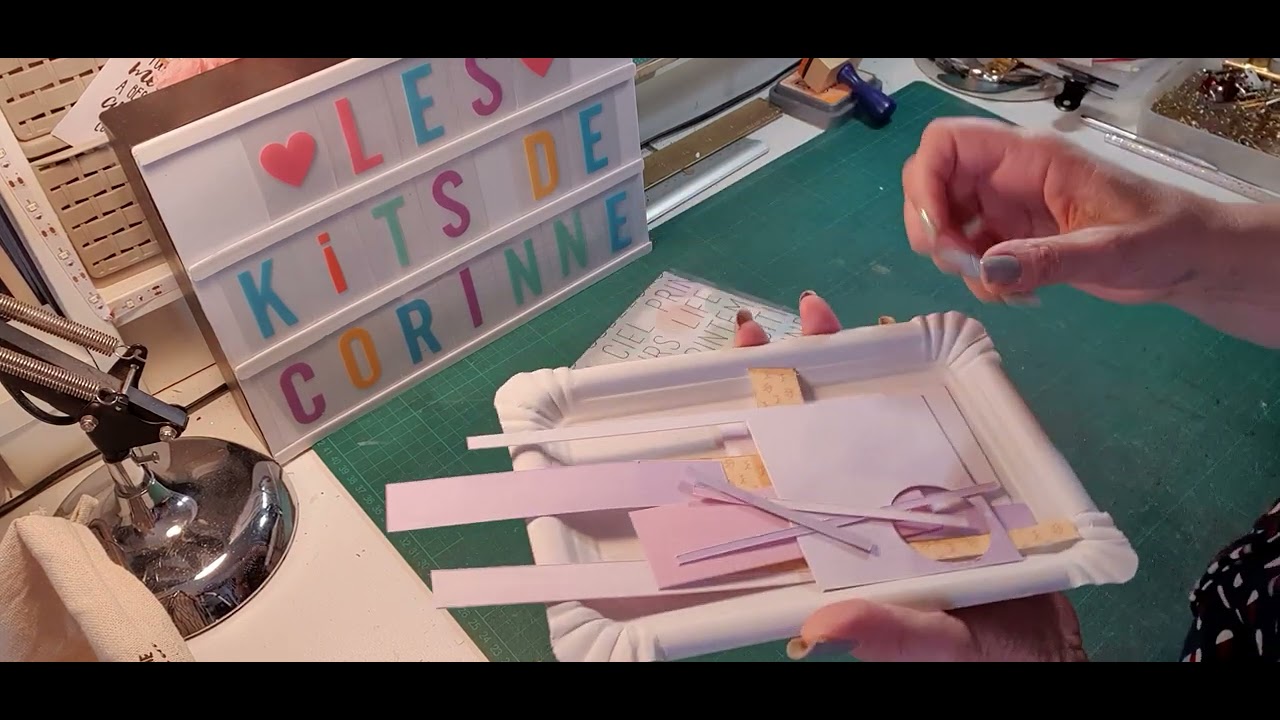 TUTO RAIN BOW MINI ALBUM - STRUCTURE DE L ALBUM - YouTube