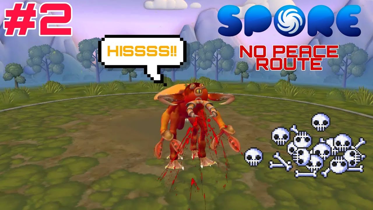 SPORE "No Peace Let's Play" #2 - "The Apex Predator" - YouTube