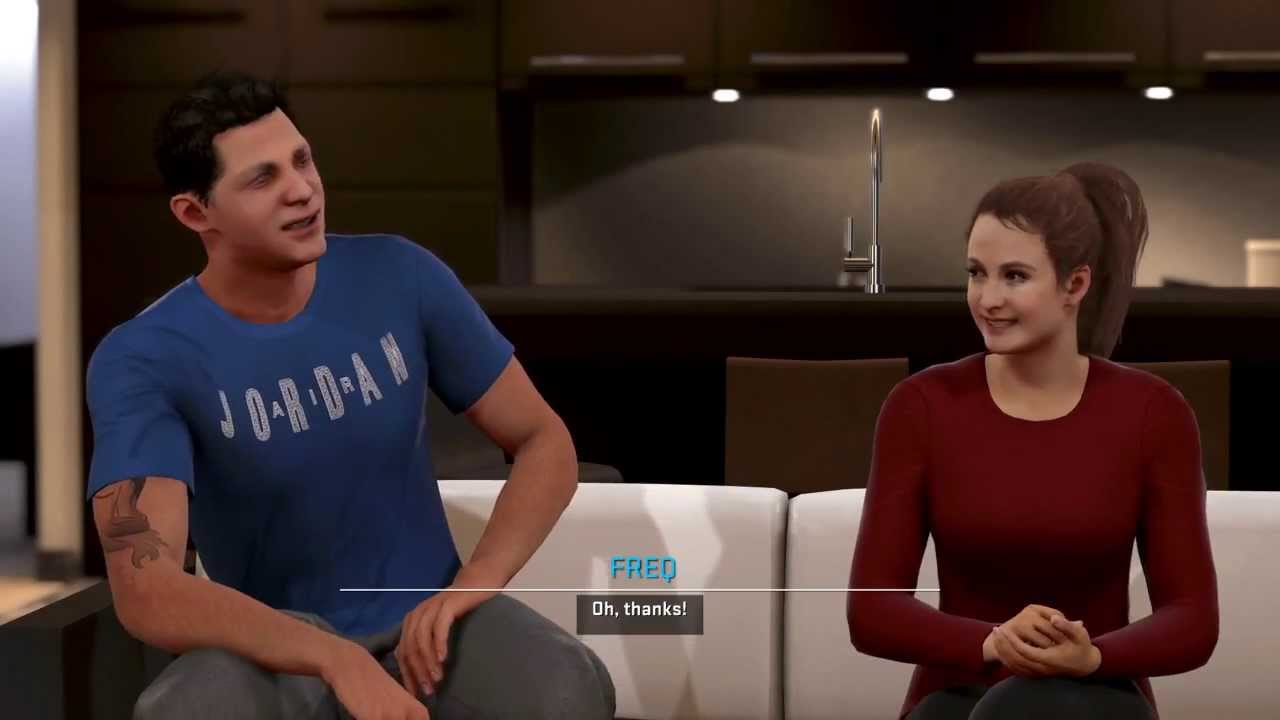 NBA 2K16 MyCareer- Rachel Demita interview for 2kTV - YouTube
