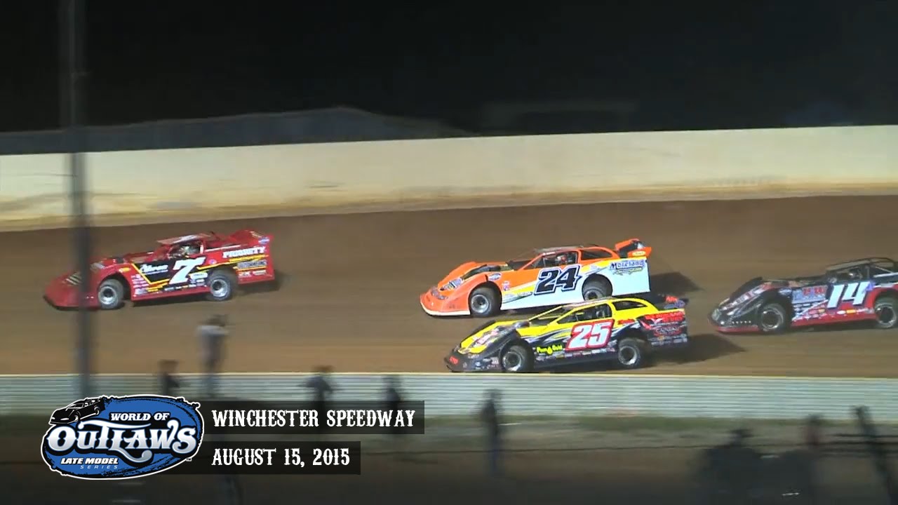Highlights: World of Outlaws Late Model Series Winchester Speedway ...