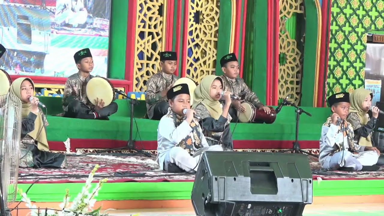 PENAMPILAN GRUP AL-BANJARI HIMMATUN NAHDLIYAH WINCRAFT 2025 | SDNU BANGIL - YouTube