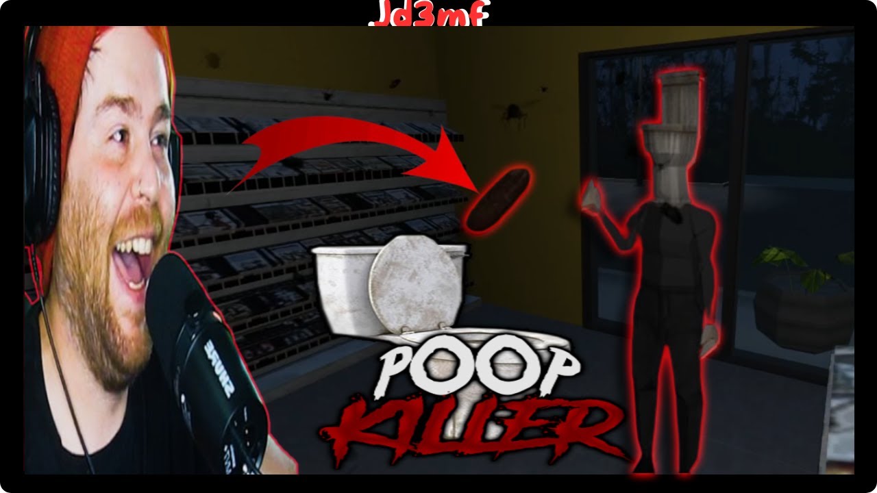 Dude Threw Poop At Me In This Indie Horror Game! | POOP KILLER - YouTube