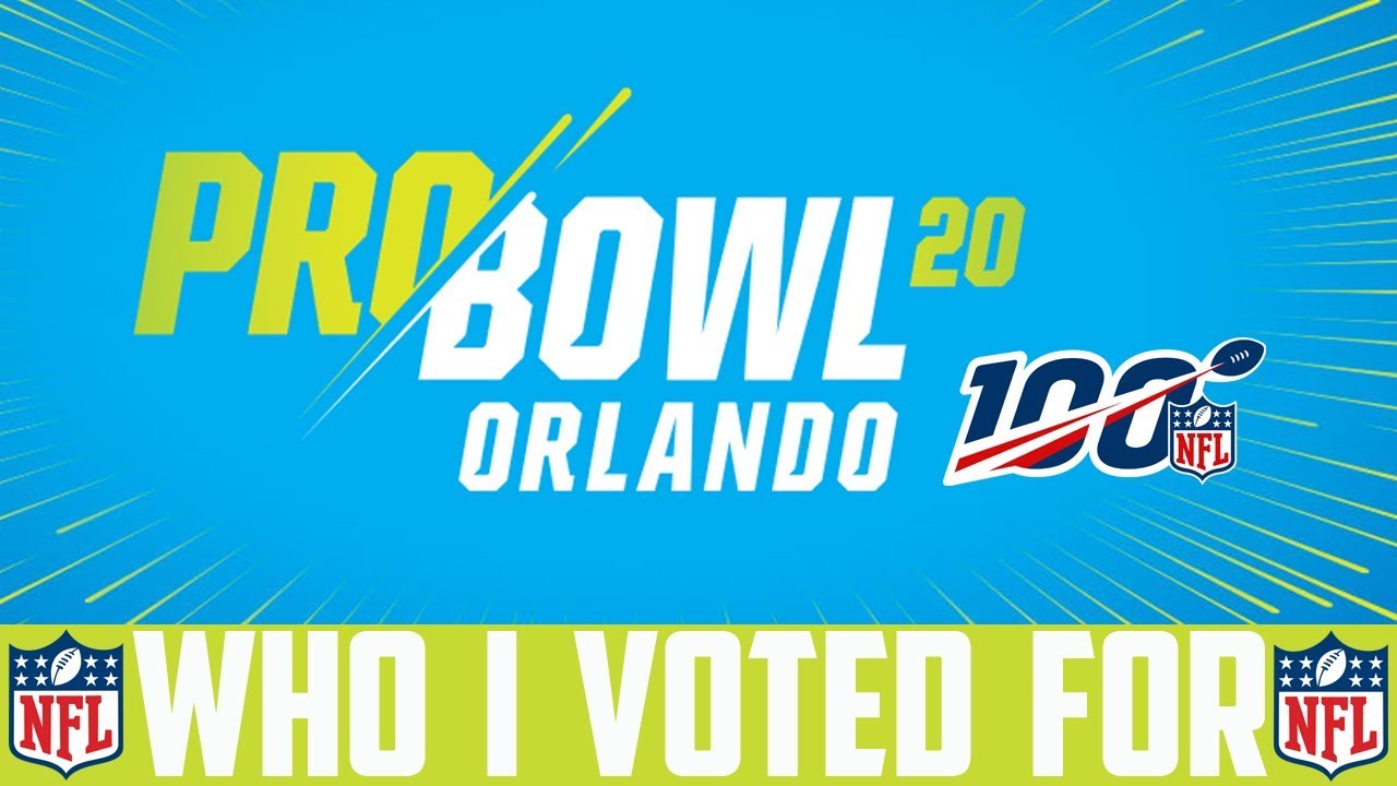 NFL Pro Bowl Voting 2020 (NFL 2019-20 Season) - YouTube