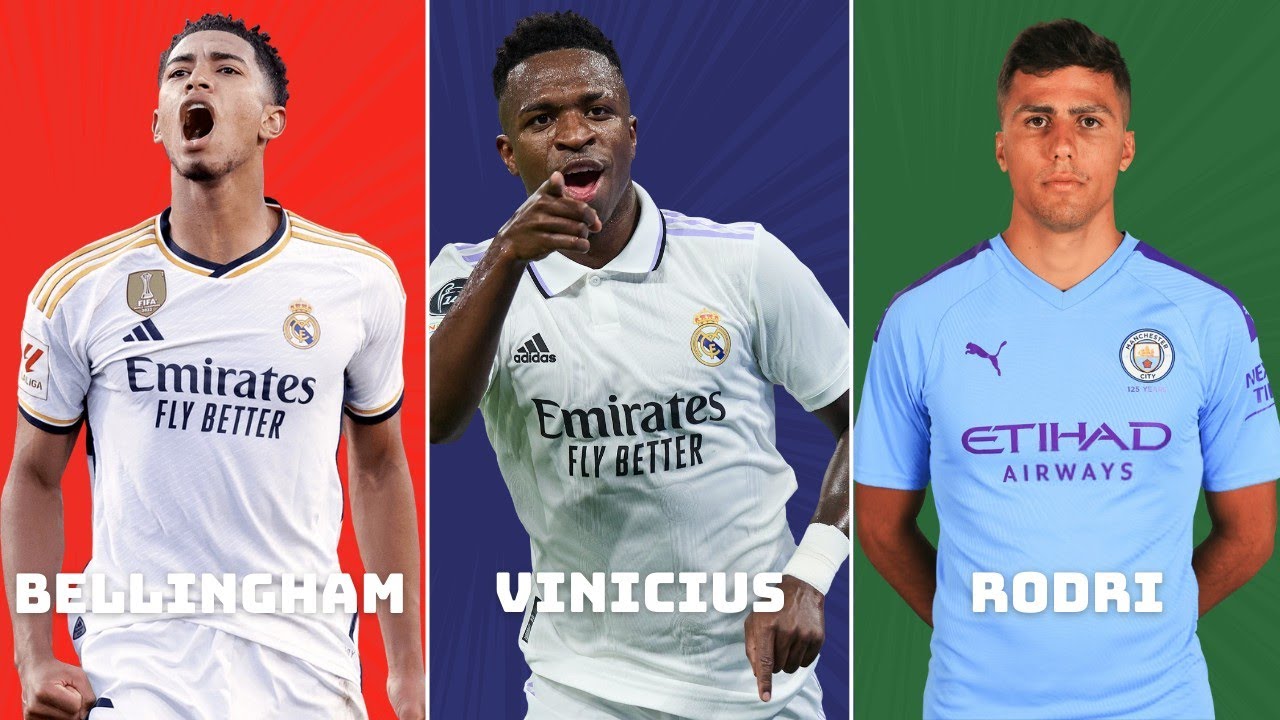 Comparison: Vinicius Junior vs Jude Bellingham vs Rodri - YouTube
