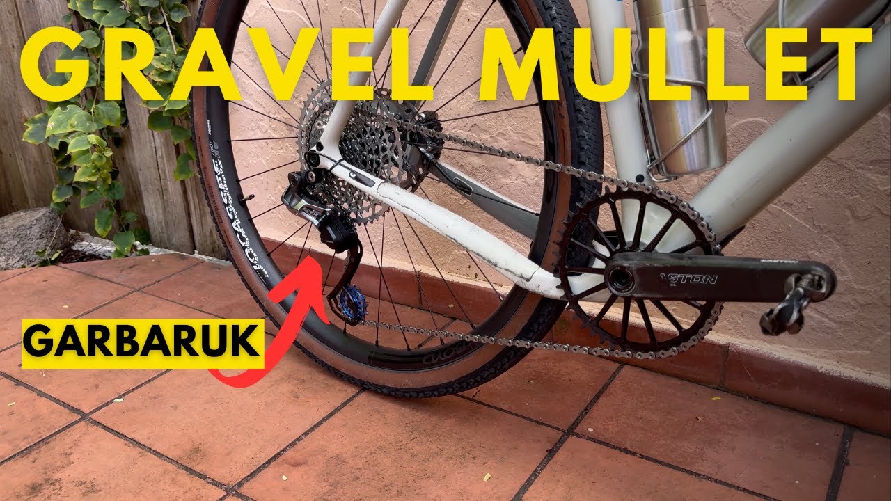 Mullet Gravel Bike Setup with Garbaruk and Shimano GRX - YouTube
