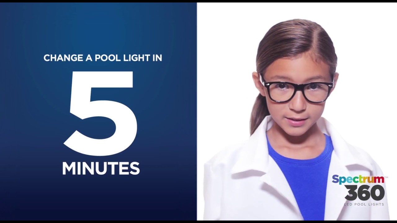 Change a Pool Light in 5 Minutes with Spectrum 360 - YouTube
