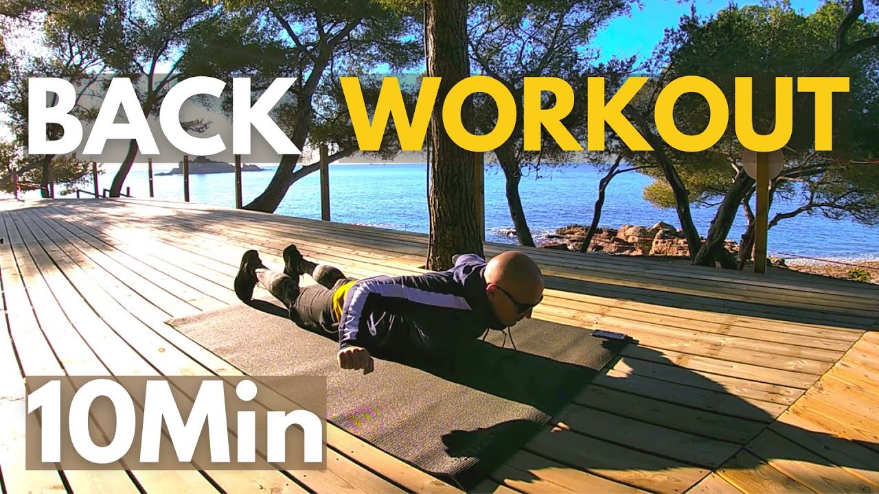 Back workout 10 min / Tabata workout / Hiit - YouTube