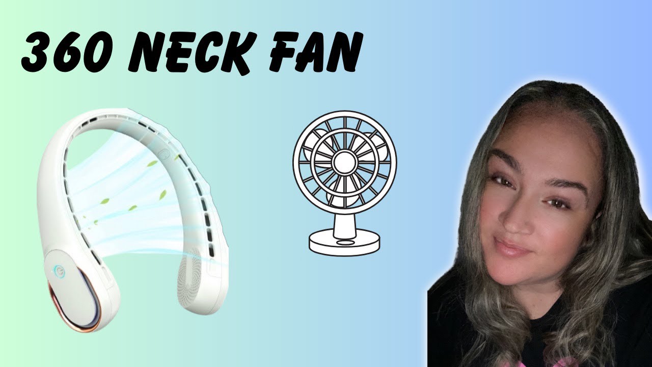 Honest Review of the 360 Neck Fan - YouTube