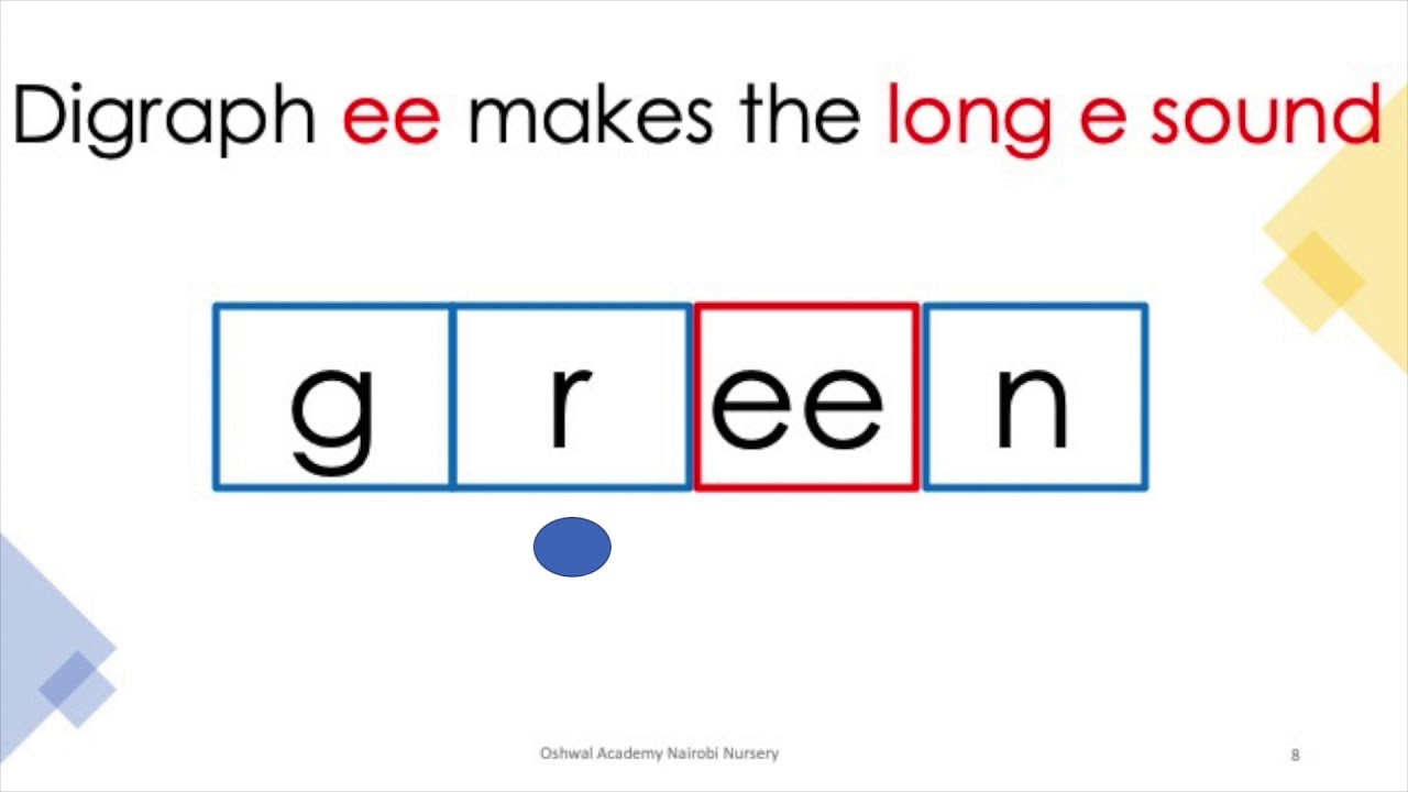 Digraph ee - YouTube