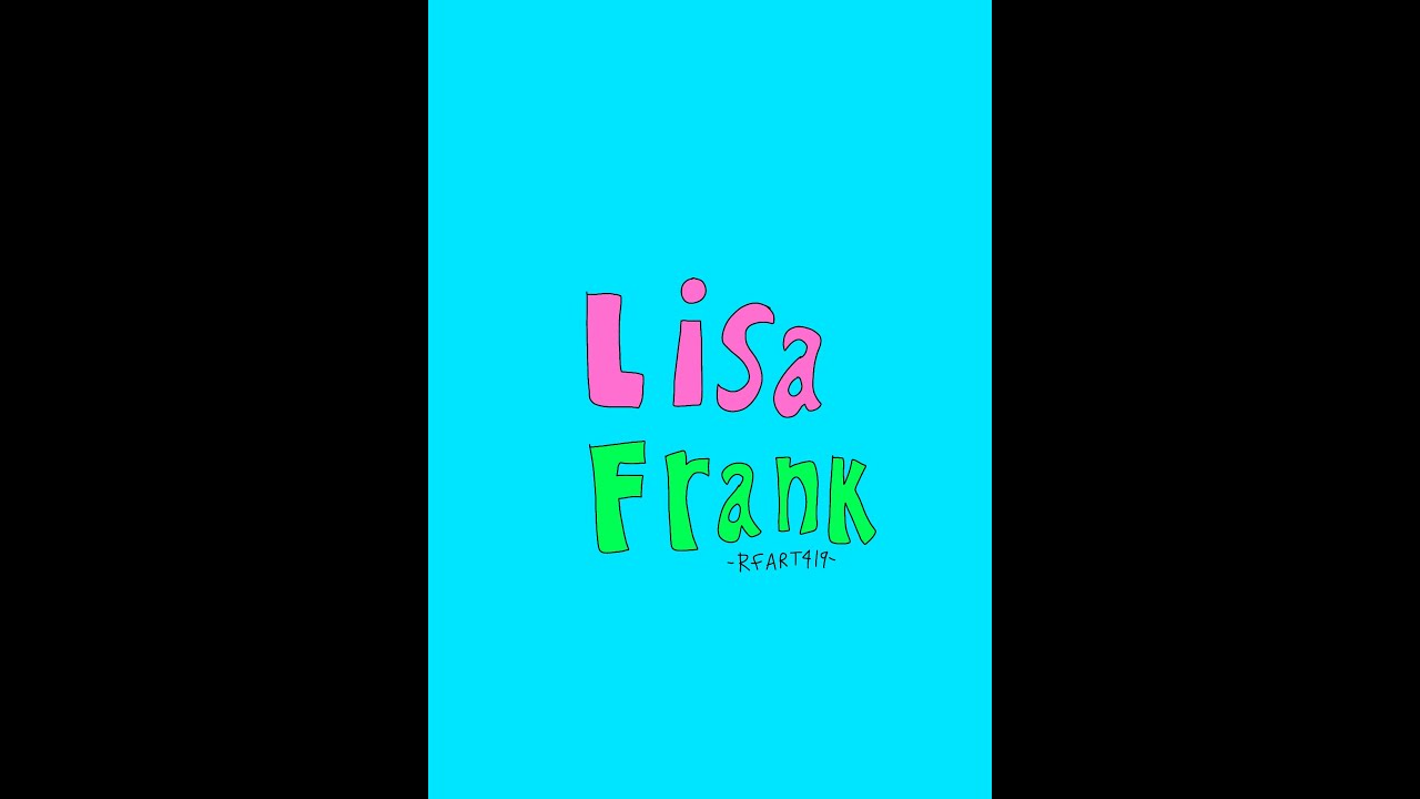 9-30-2023 - RFART419 - How to Draw the Lisa Frank Logo - Original - YouTube