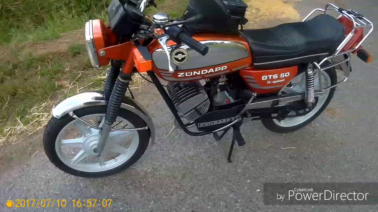 Zündapp gts 50 5 speed - YouTube