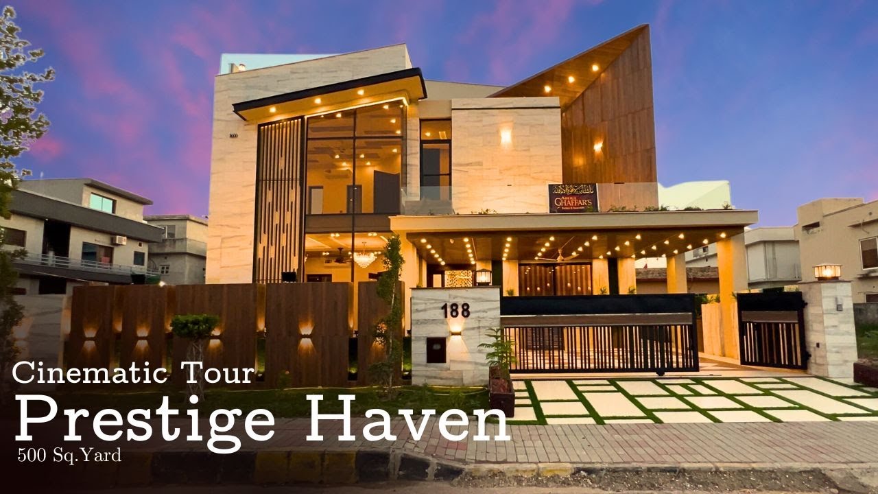 Elegance Redefined 500 Sq.Yard Luxury Home | Cinematic Tour - YouTube