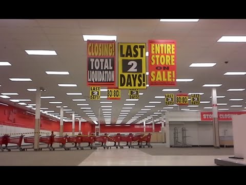 Target Canada Closing Last 2 Days Left Store Tour Walk 80% off Final ...