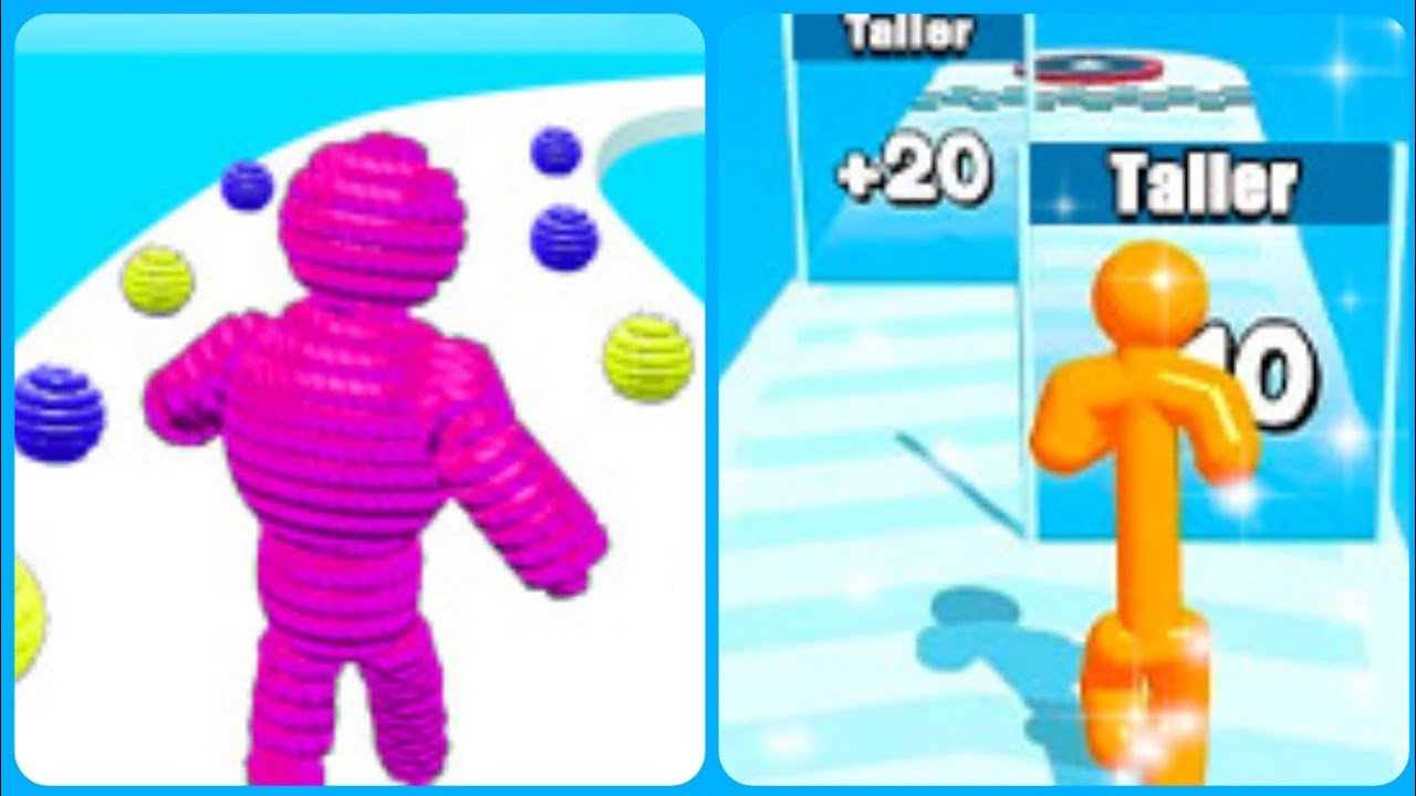 Long Neck Run vs Rope-Man Run Top Free Gameplay iOS, Android Max Level ...