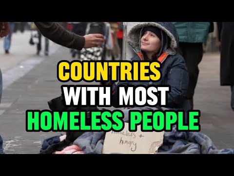 Top 10 Countries with most homeless people in the world 2024 - YouTube