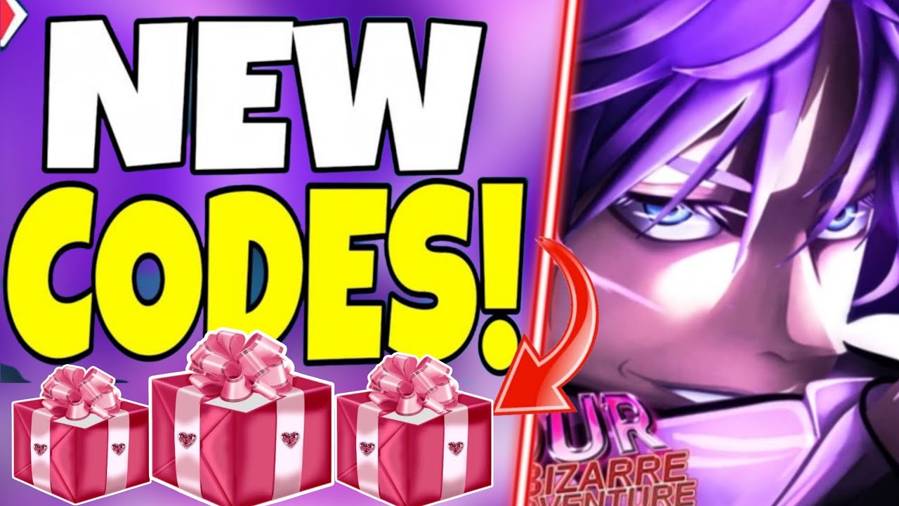 🆕 UPD 🆕 NEW YBA CODES - ROBLOX YBA CODES - YOUR BIZARRE ADVENTURE CODES ...