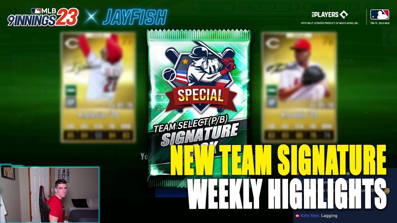 MLB 9 Innings | New Team Signature Pitcher | Weekly Highlights - YouTube