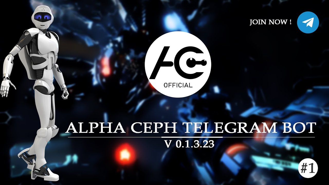 Alpha Ceph telegram Bot Review V0.1.3.23 - YouTube