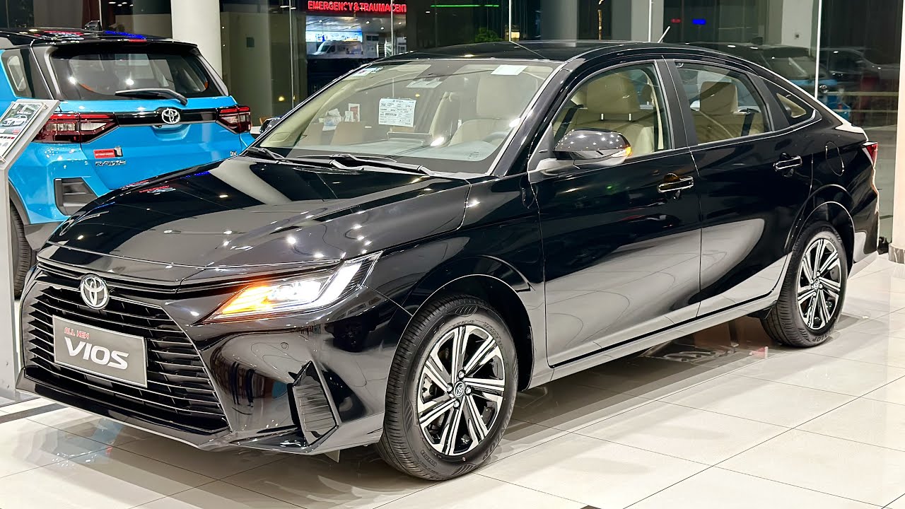 2023 Toyota Vios G 7AT - Gasoline 1.3L 4 Cylinder | Black Color - YouTube