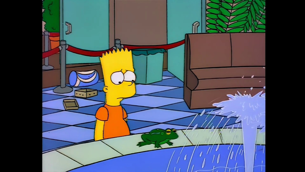 Simpsons - Bart's Frog in Australia (compilation - from "Bart vs ...
