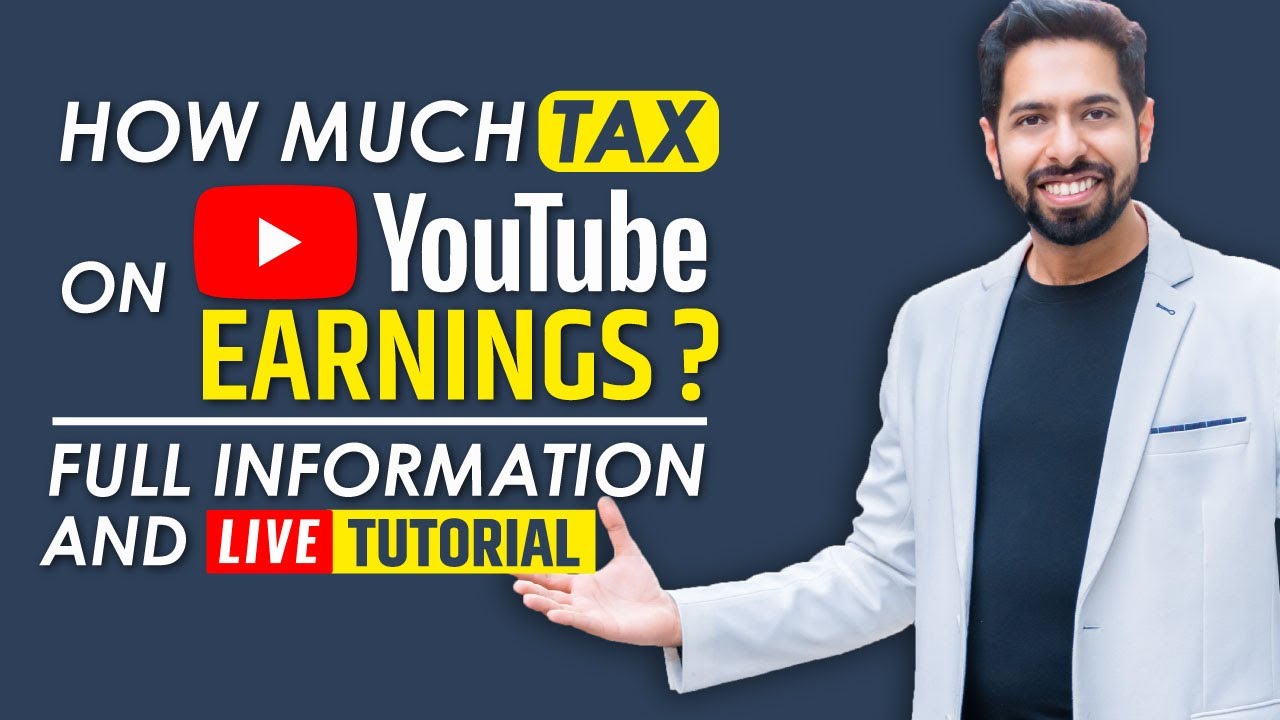 How to submit YouTube Tax information form | New US Tax Policy ...