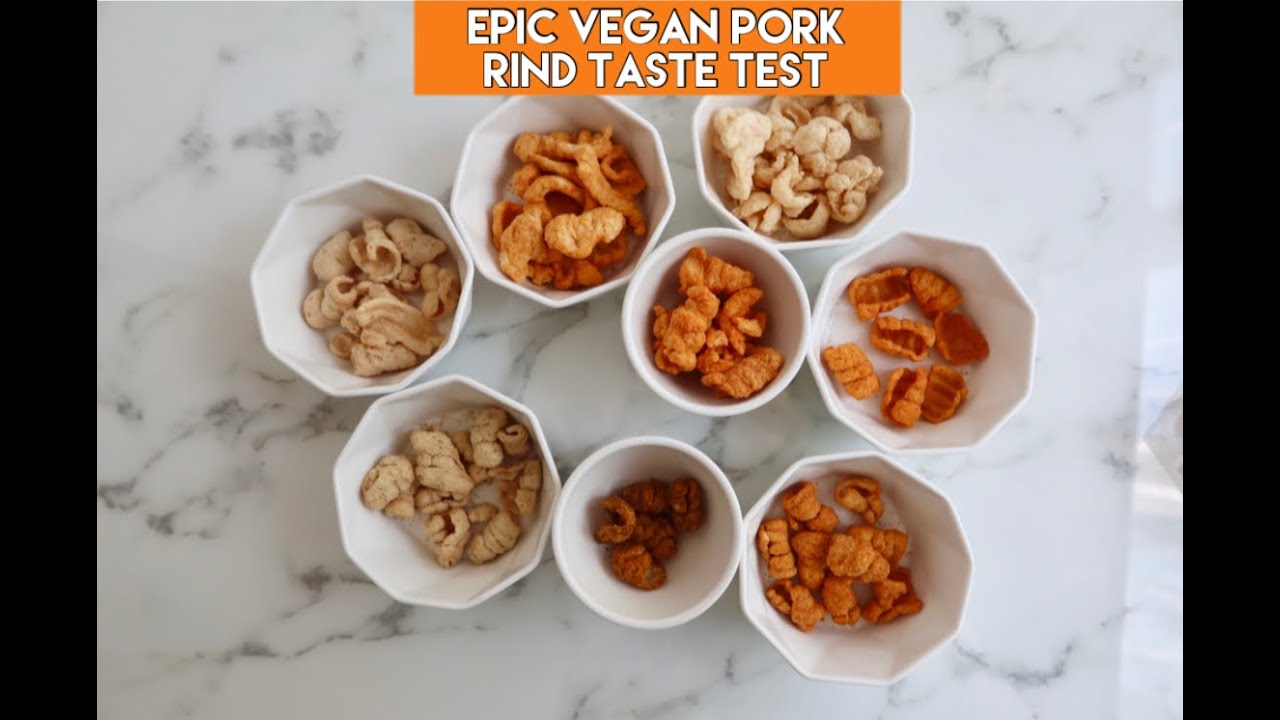 Trying to Find the Best Vegan Pork Rinds - YouTube