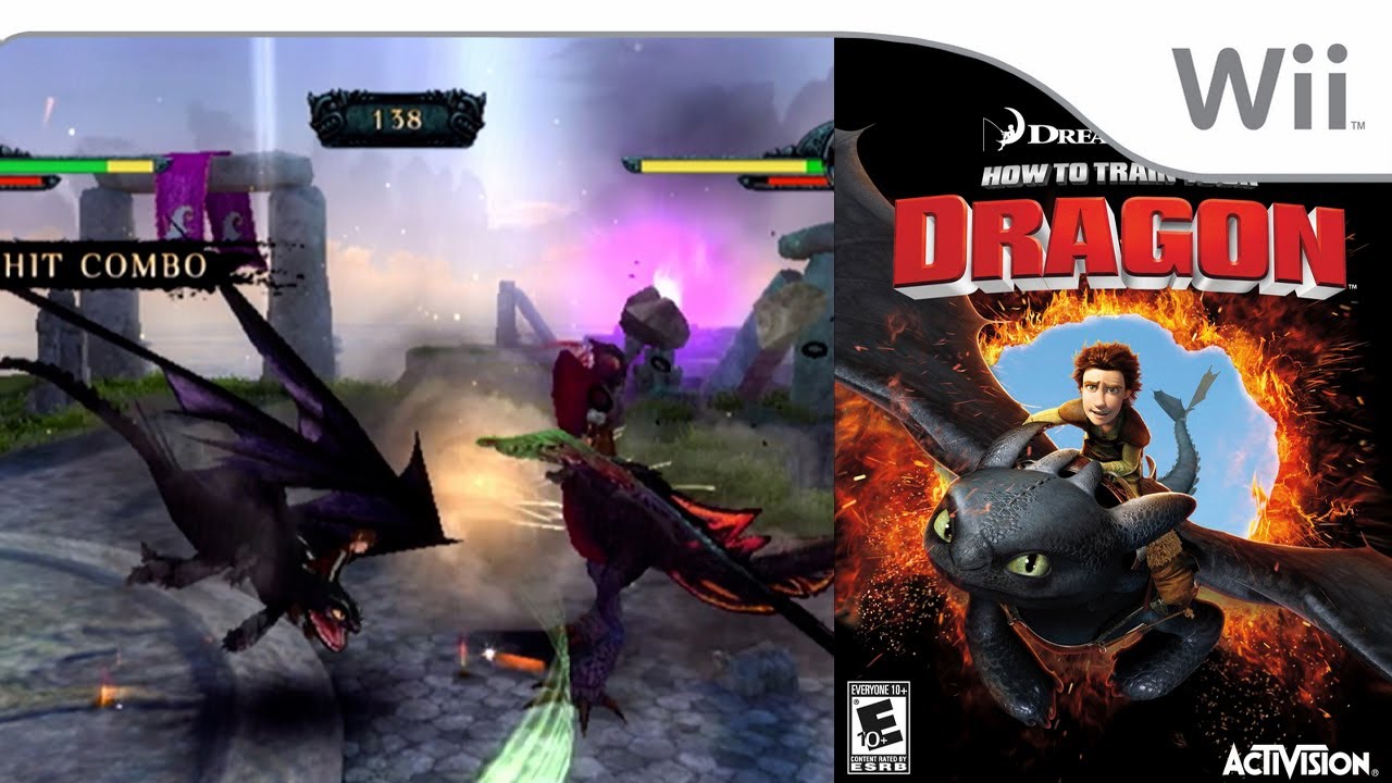 How to Train Your Dragon - Gameplay on Wii [No Commentary] - YouTube