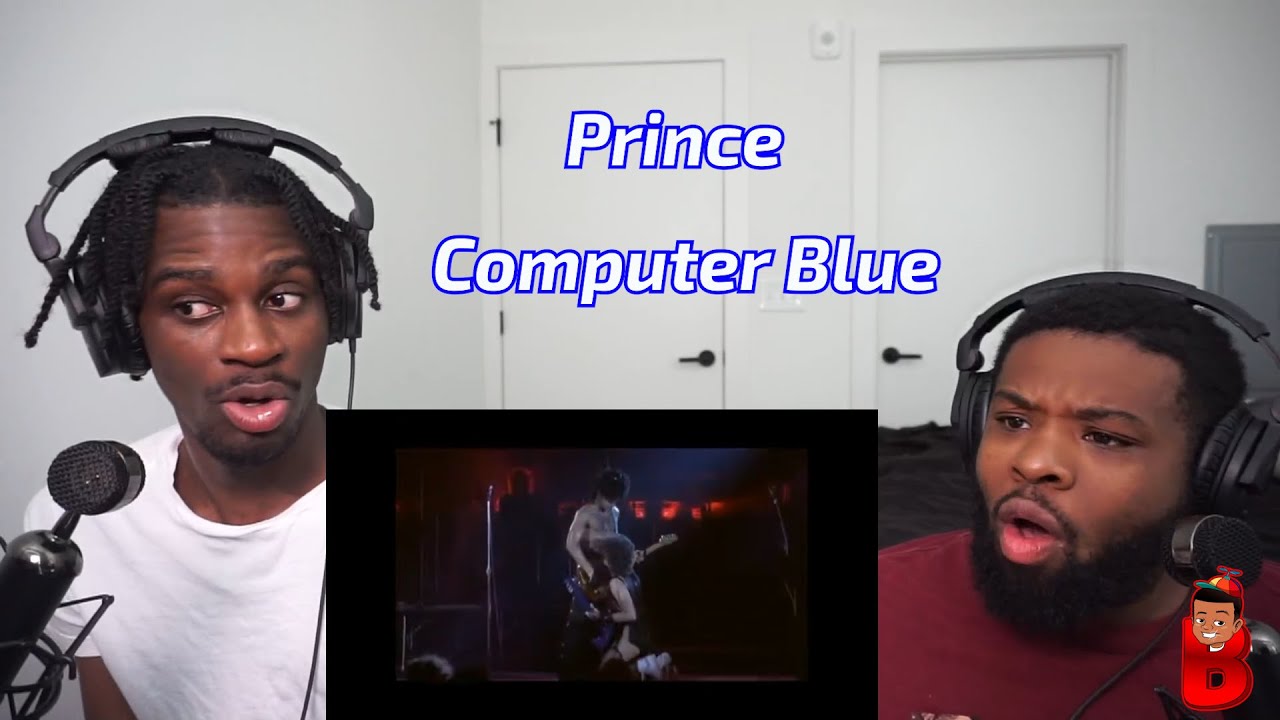 BabantheKidd FIRST TIME reacting to Prince - Computer Blue Live!! - YouTube