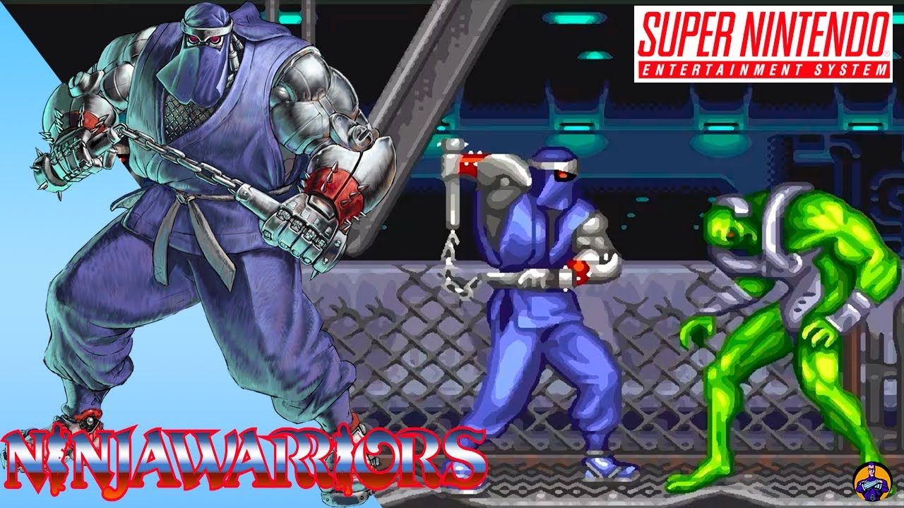 The Ninja Warriors - Ninja (Super Nintendo - 1994) Hard - YouTube