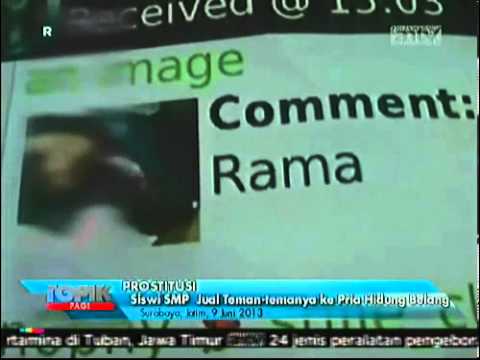 Siswi SMP Jual Teman-temannya ke Pria Hidung Belang