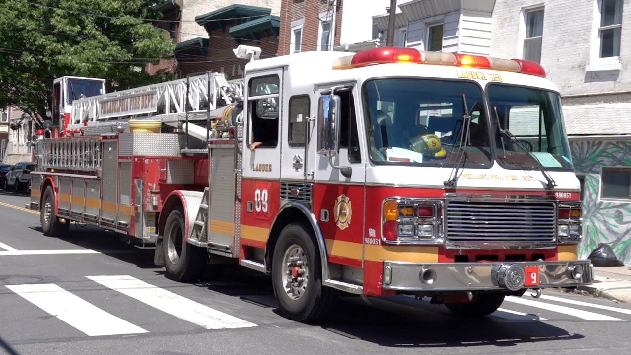 PFD Ladder 9 Responding - YouTube