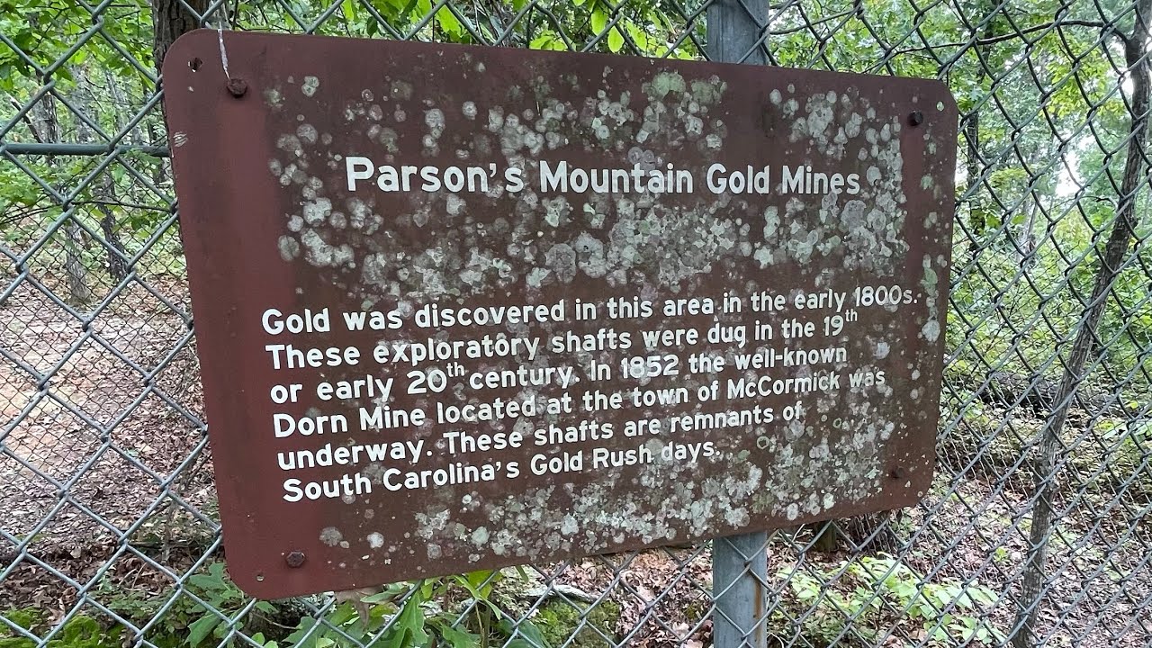 There’s Gold in Them There Hills! A Hike up Parsons Mountain, Abbeville ...