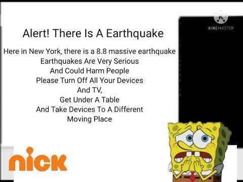 (FAKE) Nickelodeon Earthquake Alert (June 11, 2010) - YouTube