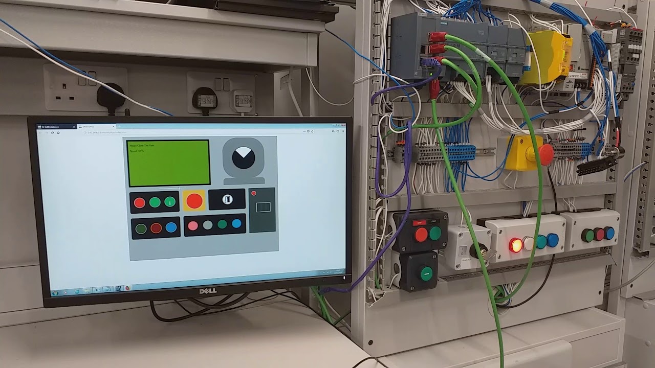 Plc web interface - YouTube