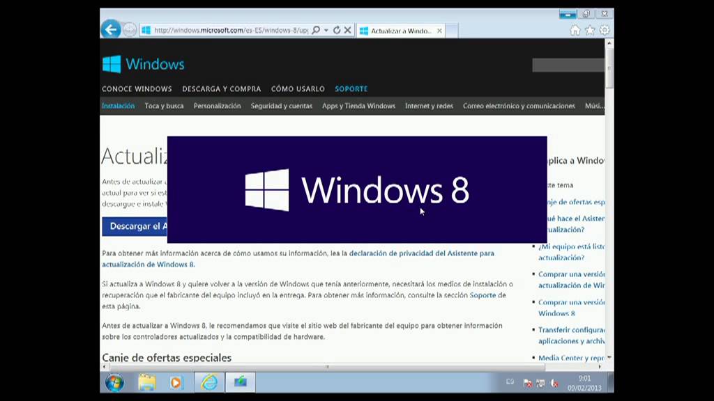 Windows 8 - Comprobar compatibilidad con software y hardware - YouTube