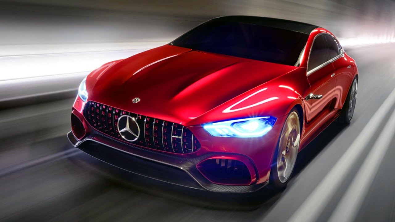 Mercedes-AMG GT Concept - GT4 X290 2018 - YouTube